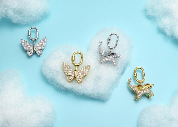 Pavé Bag Charm Collection – Charmante
