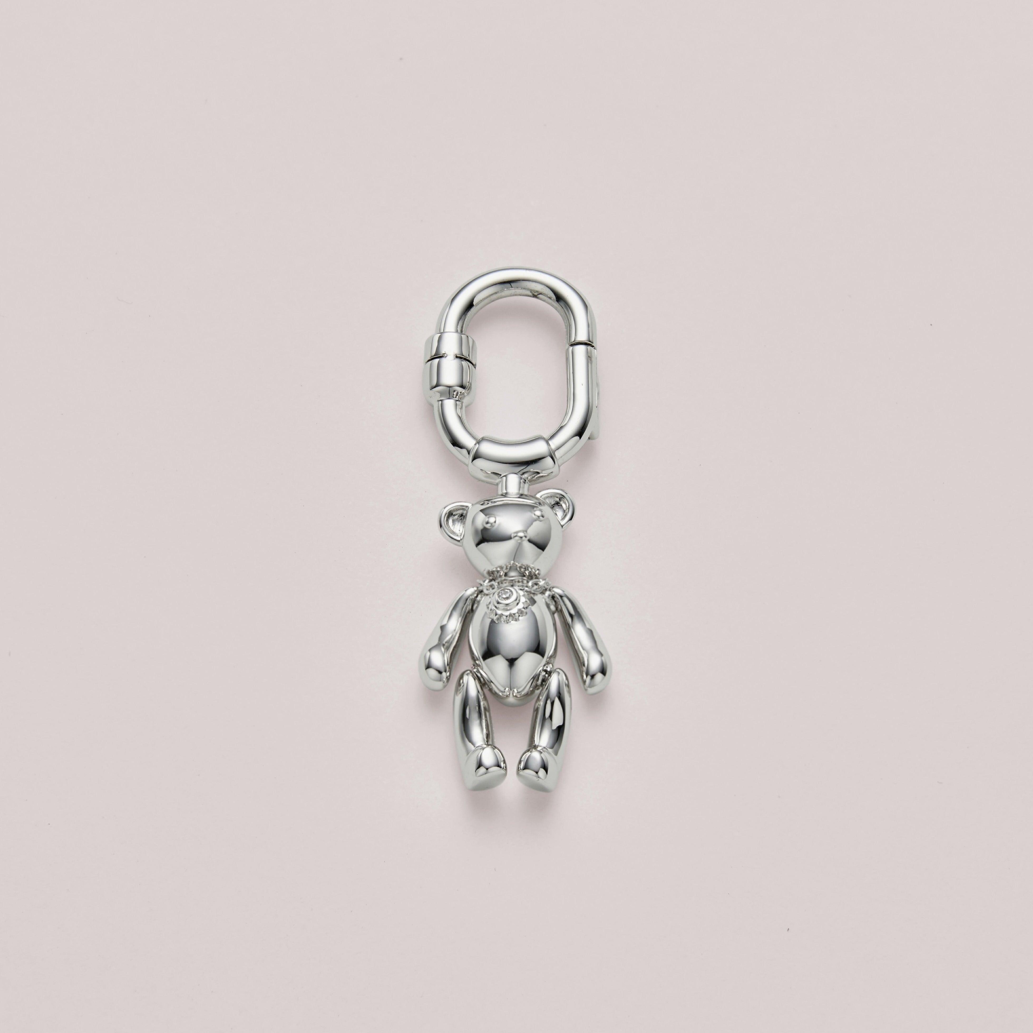 Teddy Bear Bag Charm – Charmante