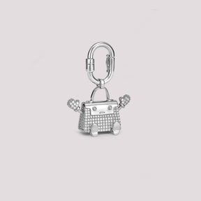Pavé Baby Kelley Doll Bag Charm – Charmante